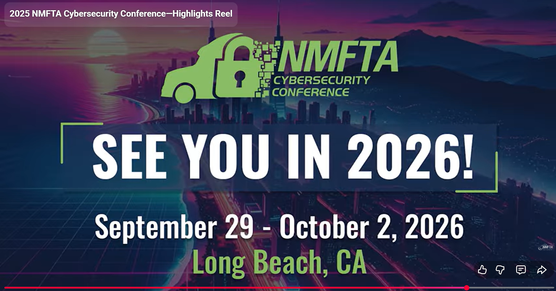 Subscribe for 2026 NMFTA Cyber Conference Updates | NMFTA Cyber
